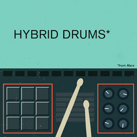 Hybrid Drums From Mars: Drums Sample Pack by Samples From Mars | Splice