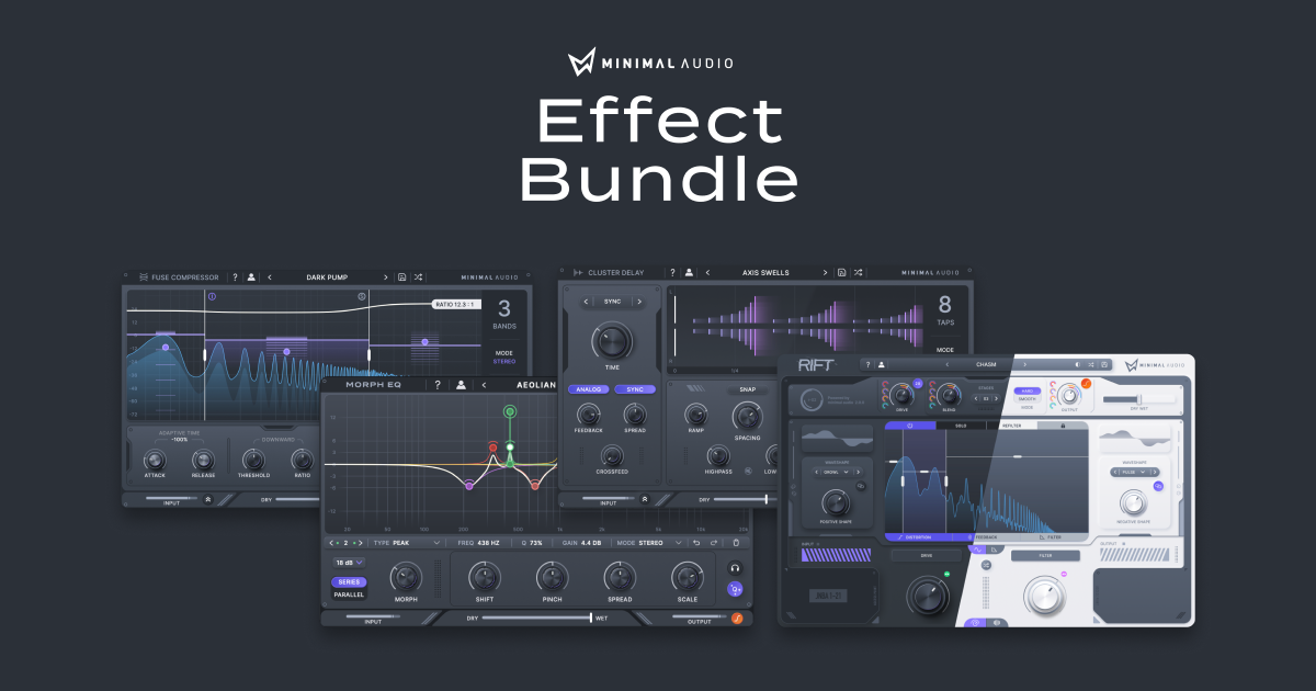 Minimal Audio Effect Bundle | Splice