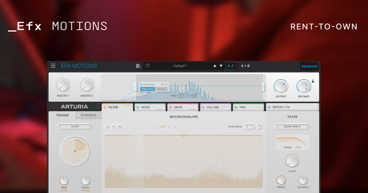 Arturia Efx MOTIONS | Splice